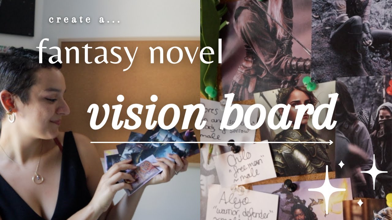 Create a Fantasy Novel Vision Board with me! 🥀 - YouTube