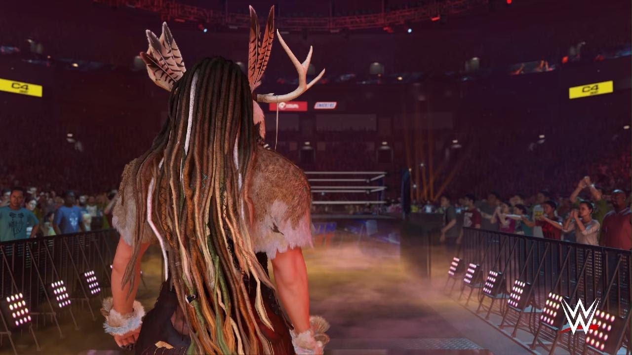 WWE 2K23 - Natalya VS Valhalla - YouTube