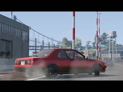 【BeamNG.drive】スカイラインR31 GT（自称RS Turbo)で暇人がドリフト練習する動画。 ラグすぎてイライラして最後は ...