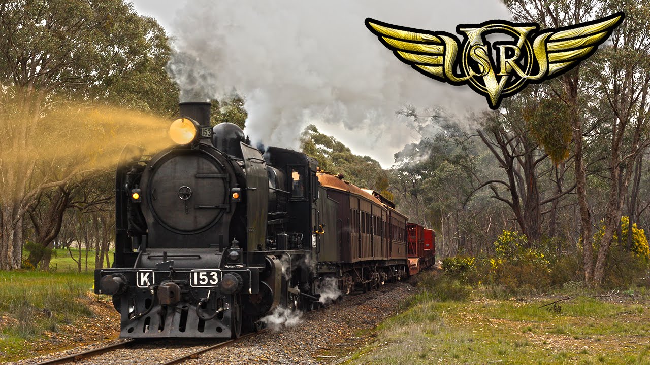 Mounted Camera On Steam Locomotive - K153 On The VGR - YouTube