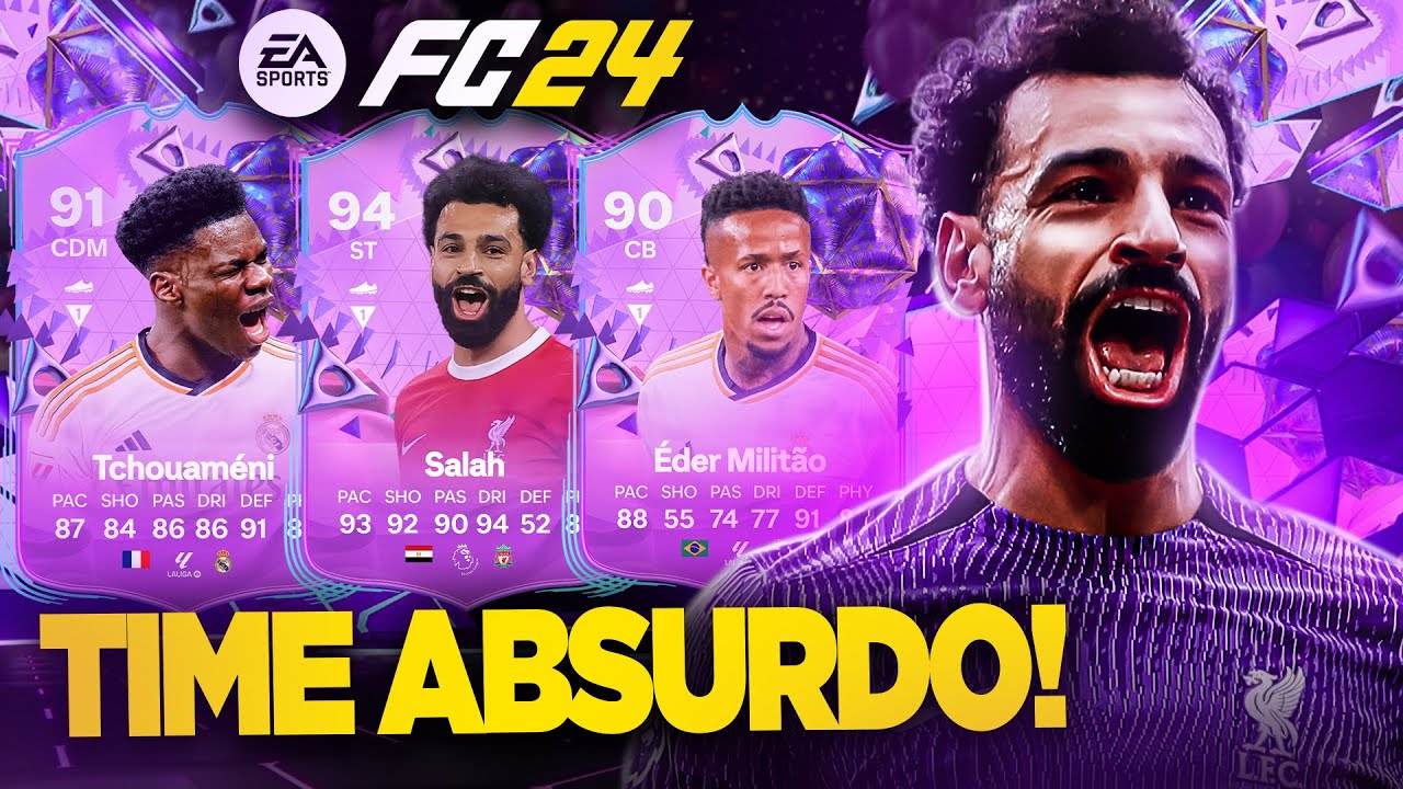 FC 24: EA DANDO PACK DE GRAÇA 💥 / TIME 2 DO FUT BIRTHDAY / JOGADOR ...