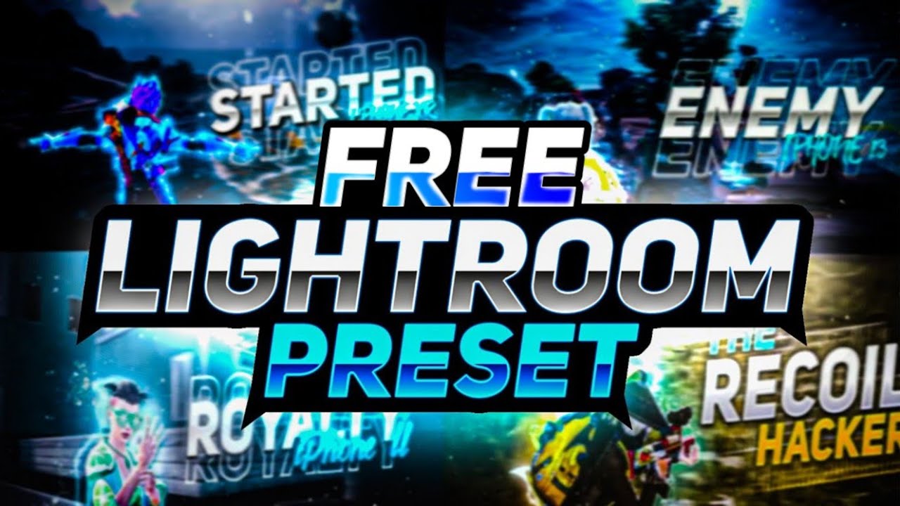 Free Lightroom Presets For Montage Thumbnail - YouTube