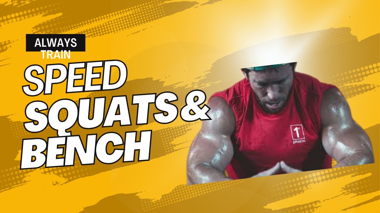 Speed Day: Back Squats and Bench Press! - YouTube