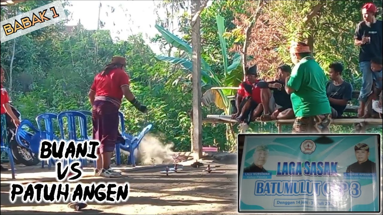 Jurus Pukulan "Kursi Terbang ", (babak 1) BUANI VS PATUH ANGEN ...