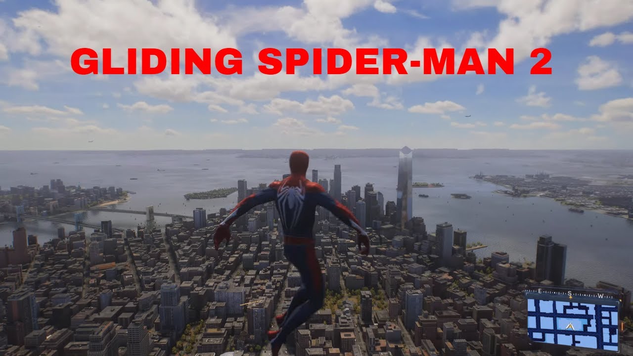 The Longest Gliding Marvel's Spider-Man 2 PlayStation 5 4k 60fps - YouTube