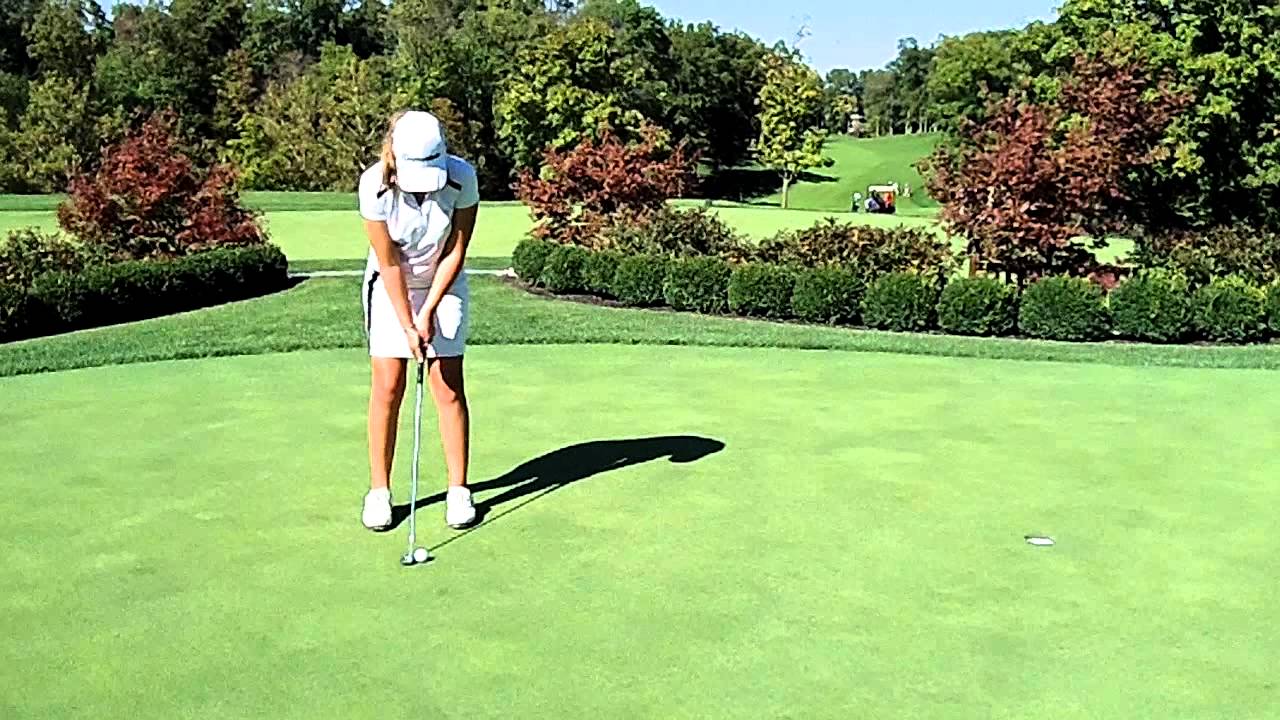 Erin Harper Putting 2 - YouTube