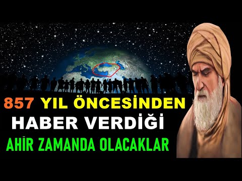 Muhyiddin Arabi Hz. 857 yıl öncesinden Verdiği TILSIMLAR! AHİRZAMAN OLAYLARI... Mutlaka İzle