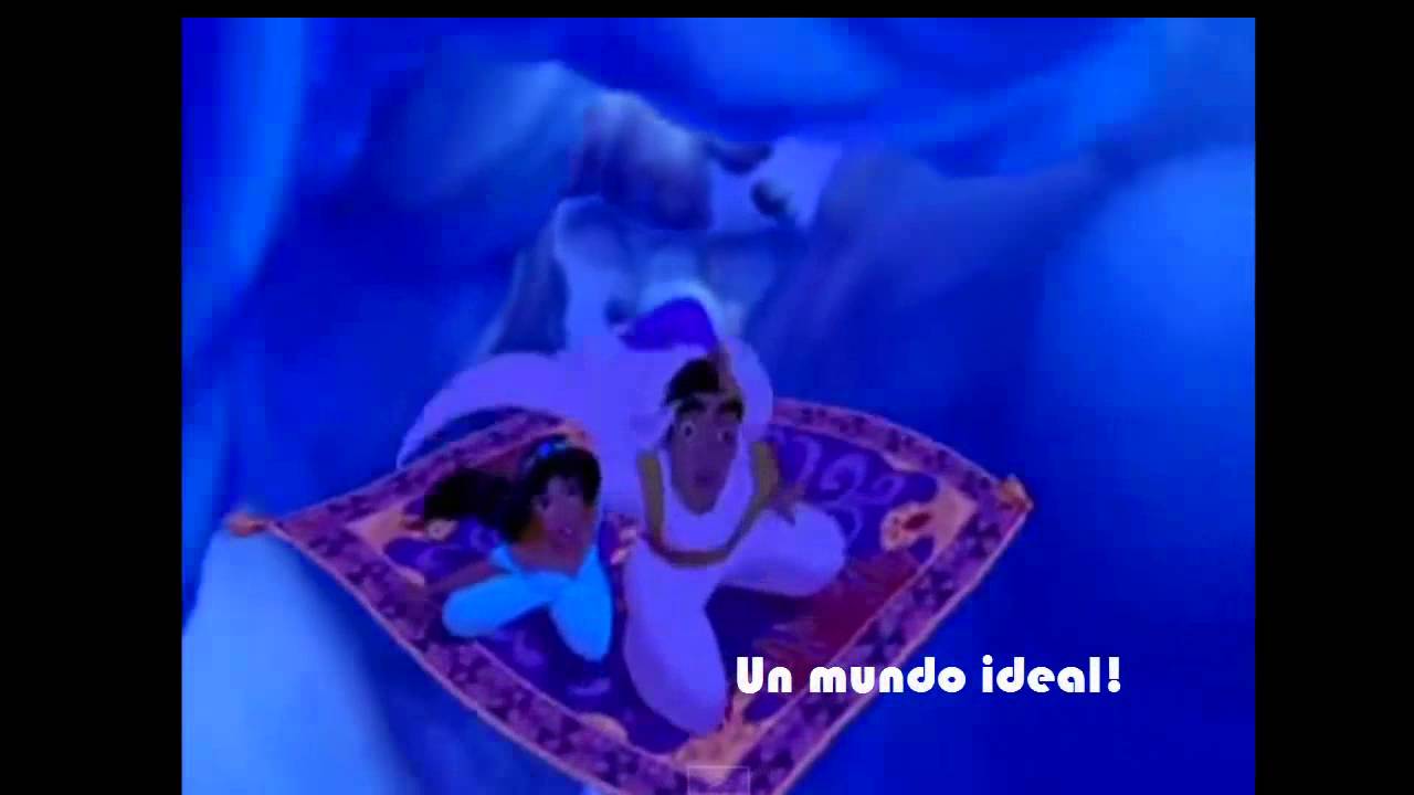 Un mundo ideal-Aladdin-Con letra - YouTube Music