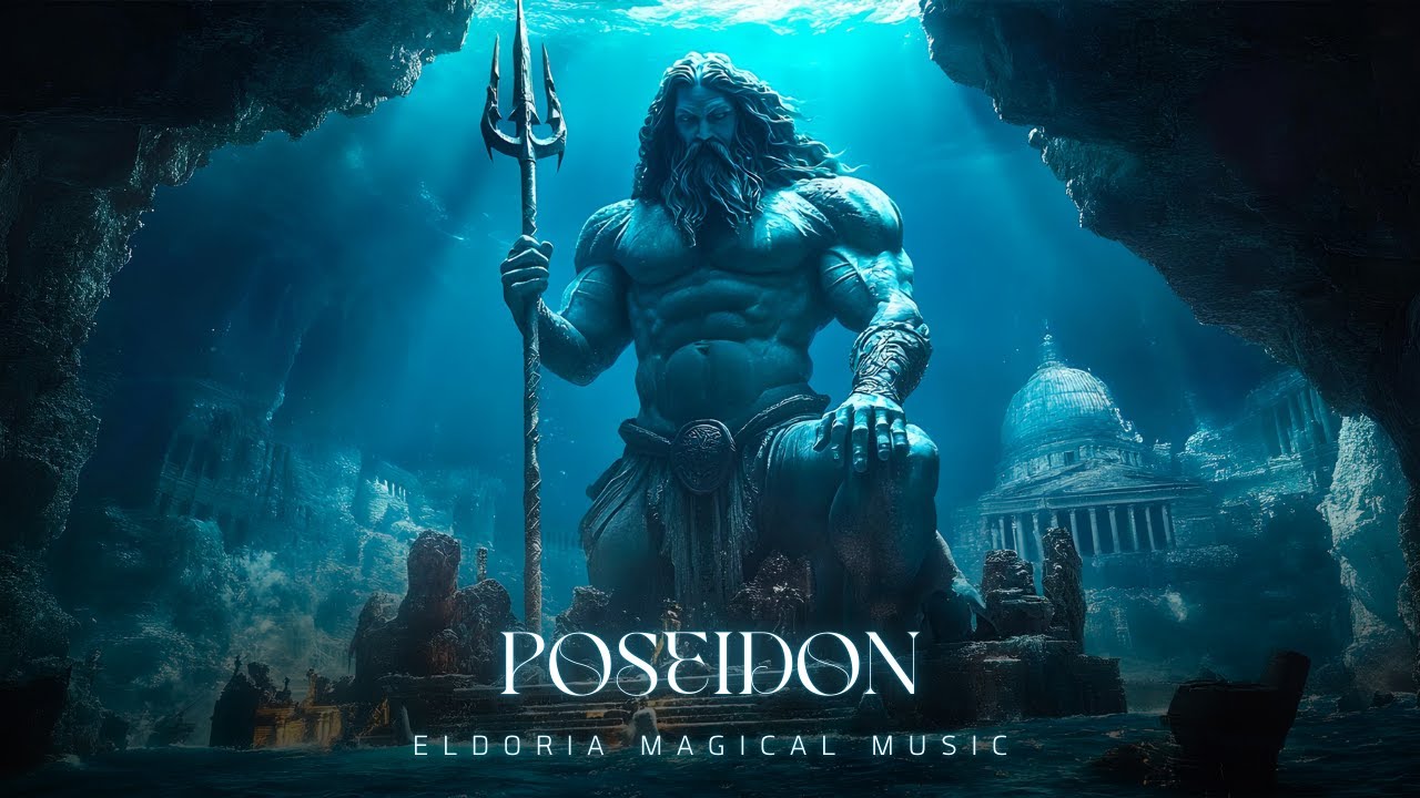 Poseidon’s Mystical Ocean 🌊🔱 | Calming Underwater Music for Peace ...