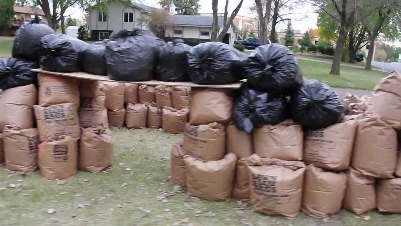Paper Leaf Bag Fortress YouTube paper-leaf-bag-fortress-youtube