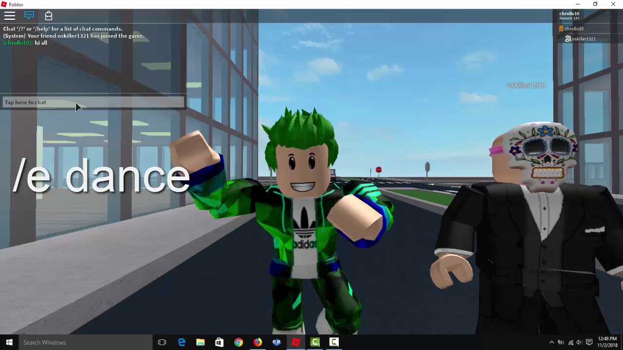 How to wave,cheer,laugh and dance in Roblox - YouTube