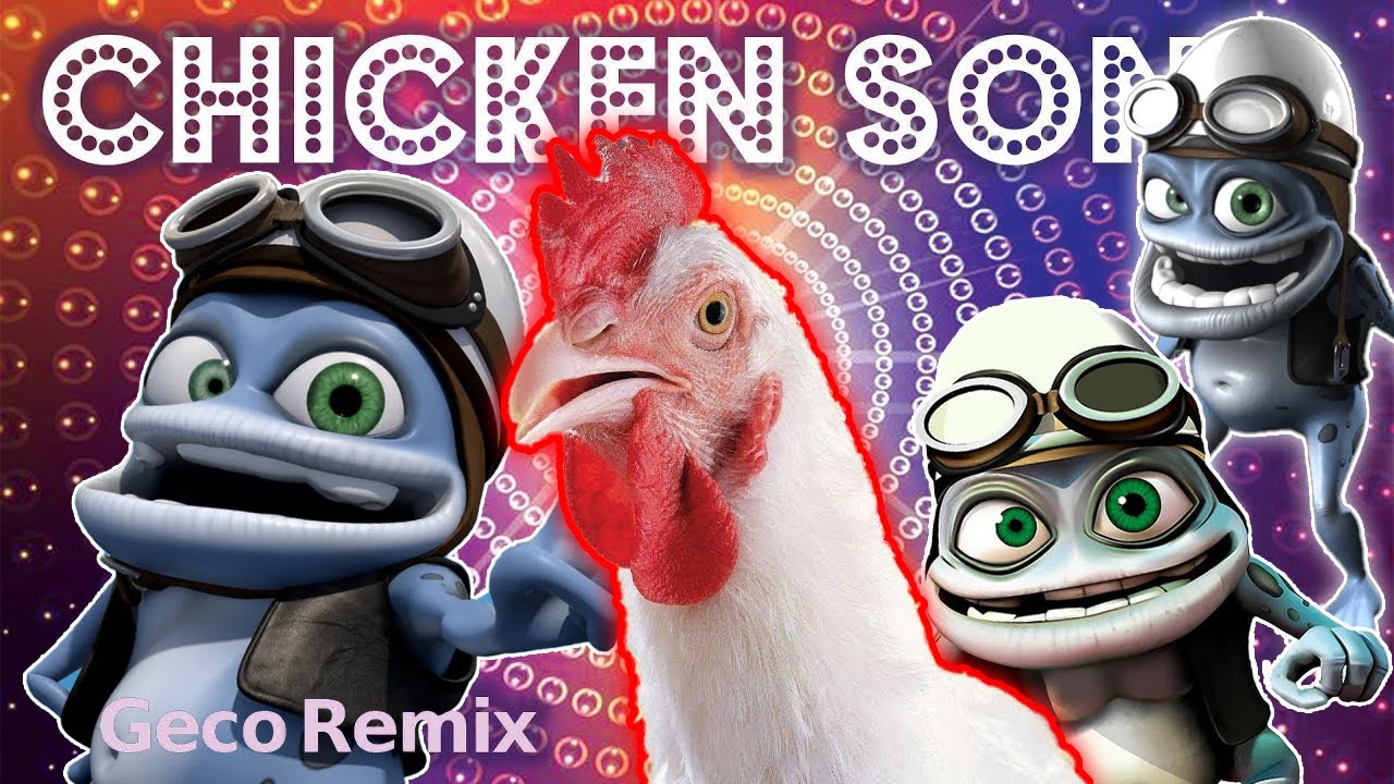 Crazy Frog - Hands Up (Explode) - Chicken Song (Meme Cover) - YouTube