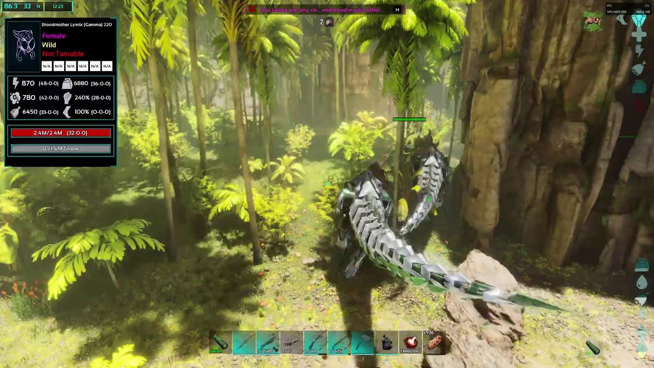 Ark Asa temptress lagoon V2 with Custom dinos day 4 - YouTube