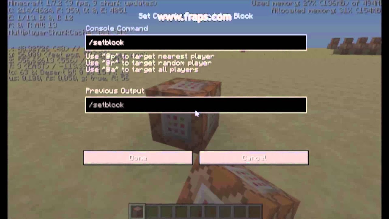 Minecraft self building house (no mods) - YouTube