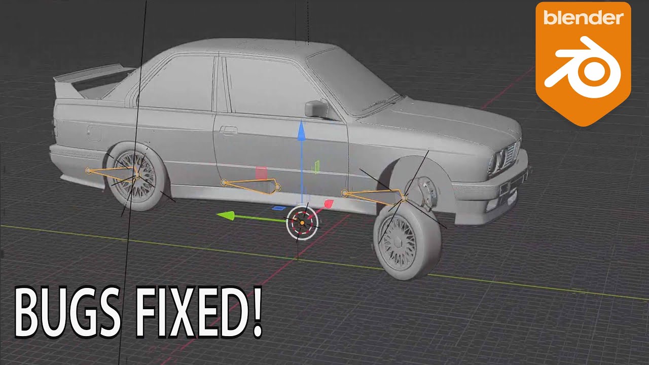 FIx Car Rigging Errors Fast in Blender ( Follow these Essential ...