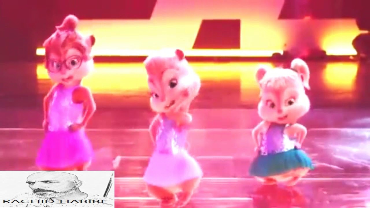 Chipmunks and Chipettes Dance Monkey amor verdaderos - YouTube