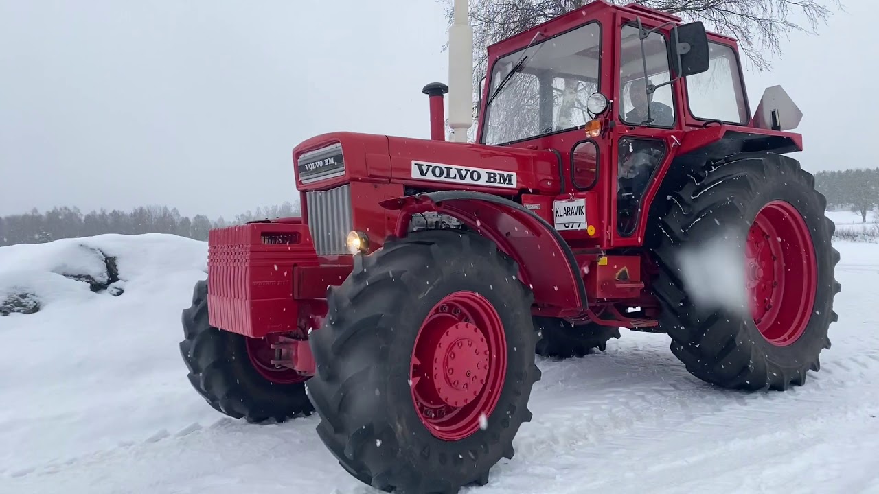 Köp Veterantraktor Volvo BM 814 på Klaravik - YouTube