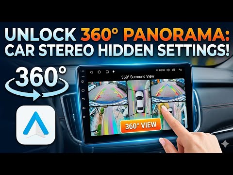 360° Panorama app setting in 360° Android car stereo - YouTube