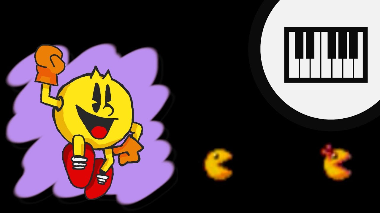 Ms. Pac-Man - The Chase (Piano) - YouTube