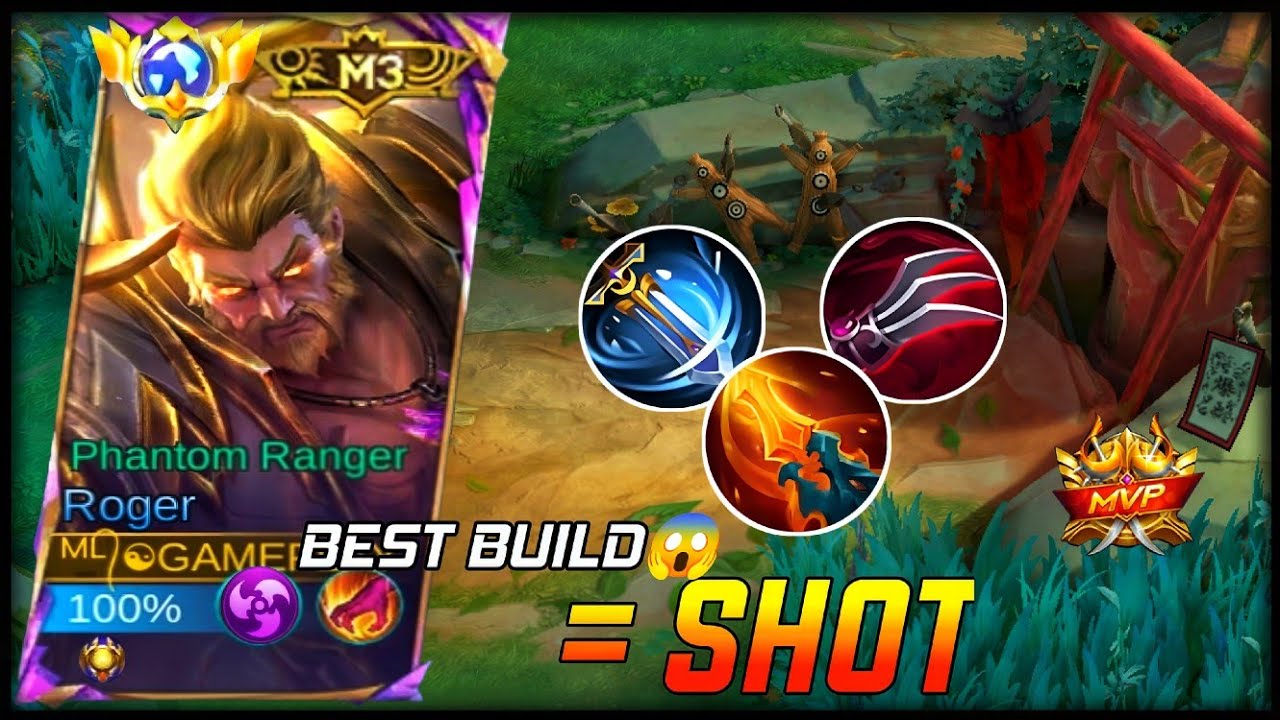 Top Global Roger Best Critical One Shot Build 2025!! - Hack Damage WTF ...