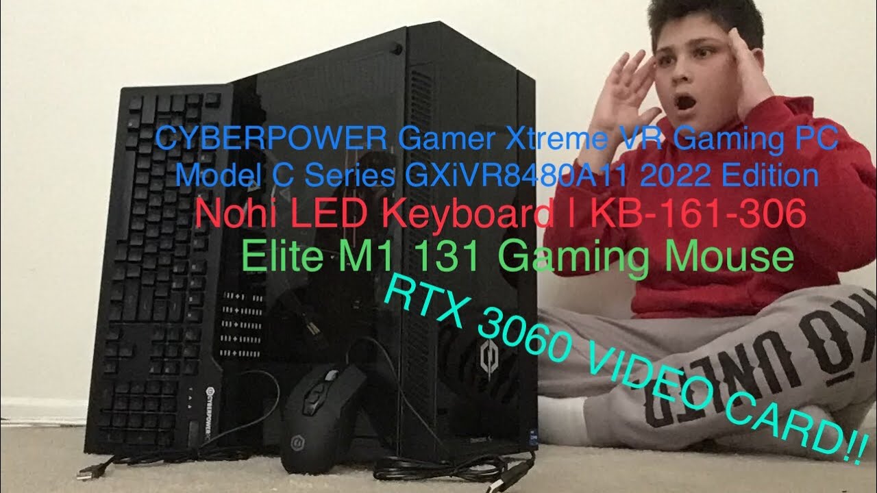 CYBERPOWER Gamer Xtreme VR Gaming PC Unboxing! | Model C Series ...