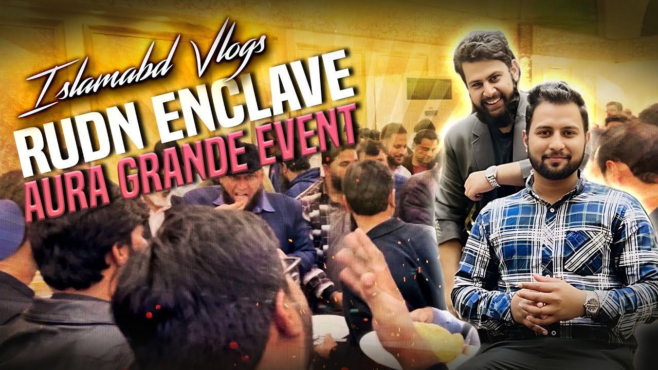 RUDN ENCLAVE ki trf sy Surprise 😮 Event freinds k sath khanay pr pohnch ...