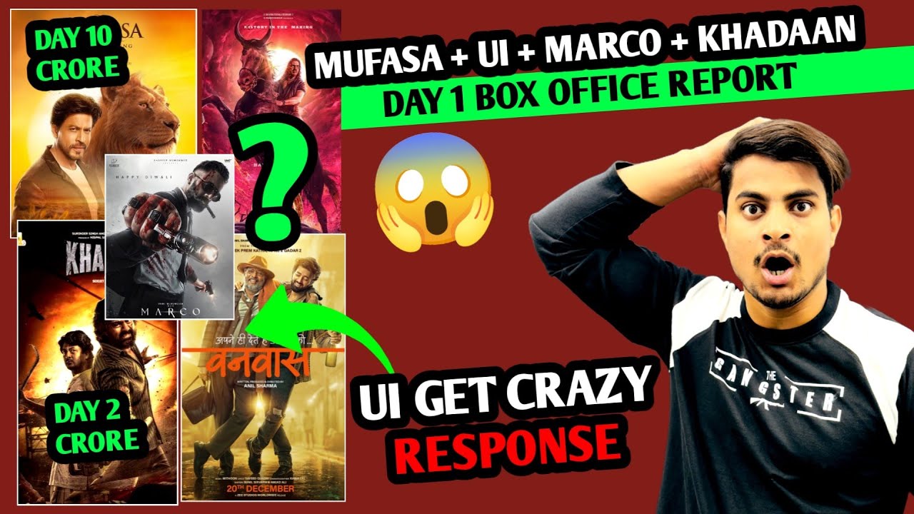 Mufasa Day 1 Indian Box Office Report | UI Upendra Day 1 Collection ...