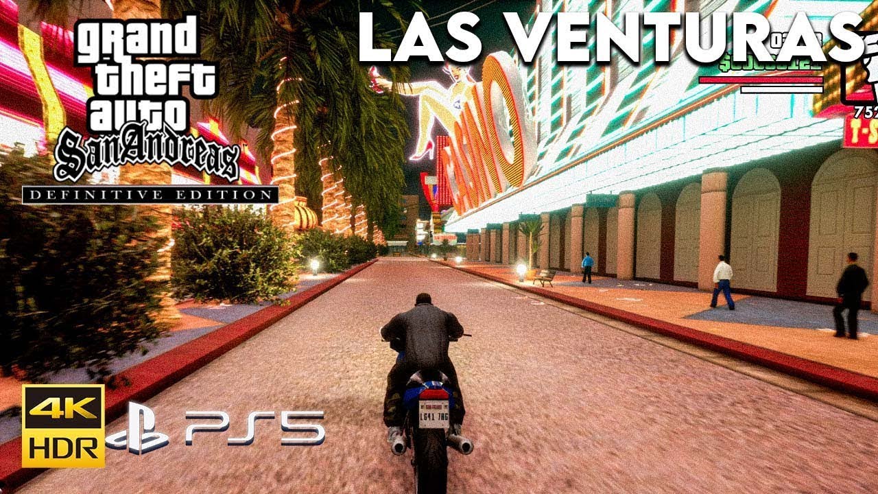 GTA San Andreas Definitive Edition-Walking through gameplay ...