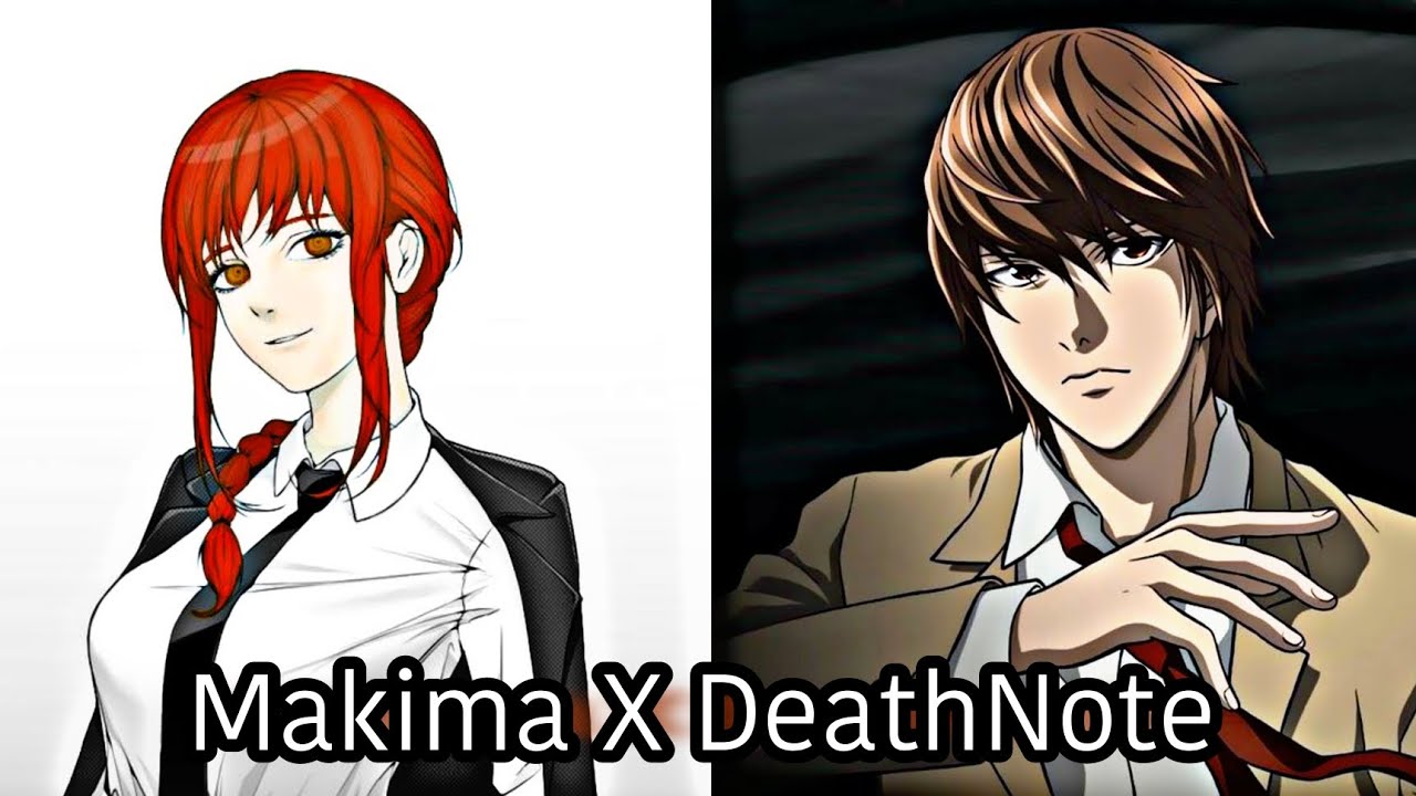 Makima X Death Note | Low Of Solipsism | #anime #deathnote #chainsawman ...