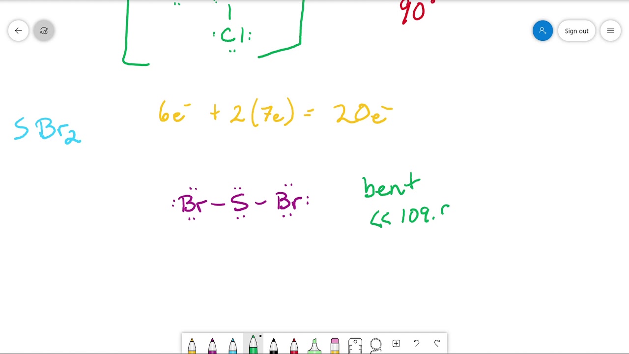 Examples of Molecular Geometry Problems - YouTube