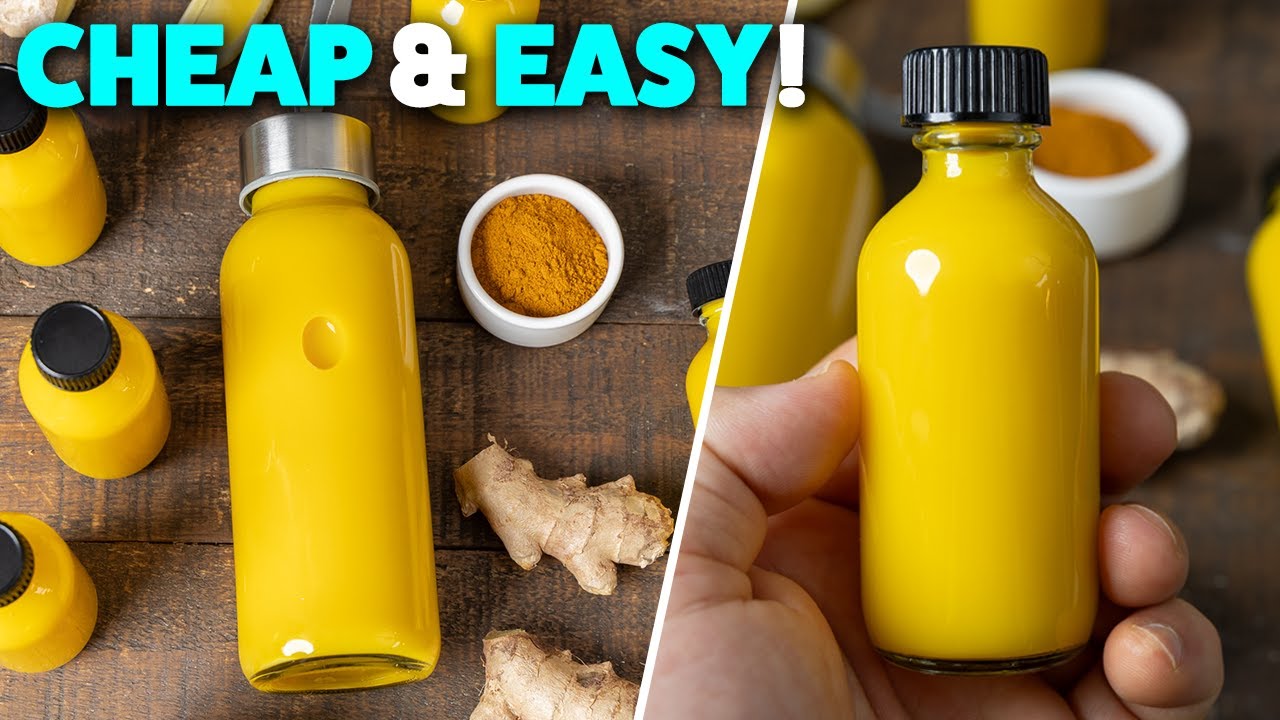 How To Make Ginger Shots at Home | Easy Recipes & No Juicer Required ...