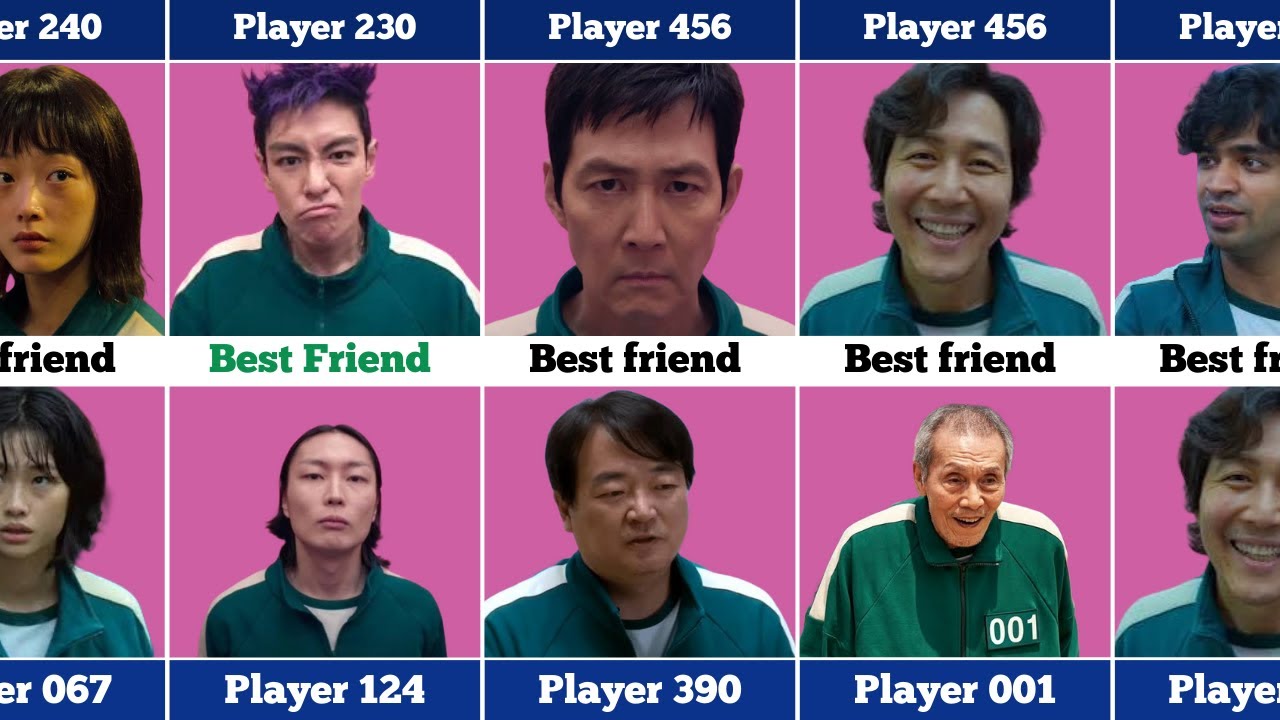 Squid Game Player Best Friend - YouTube