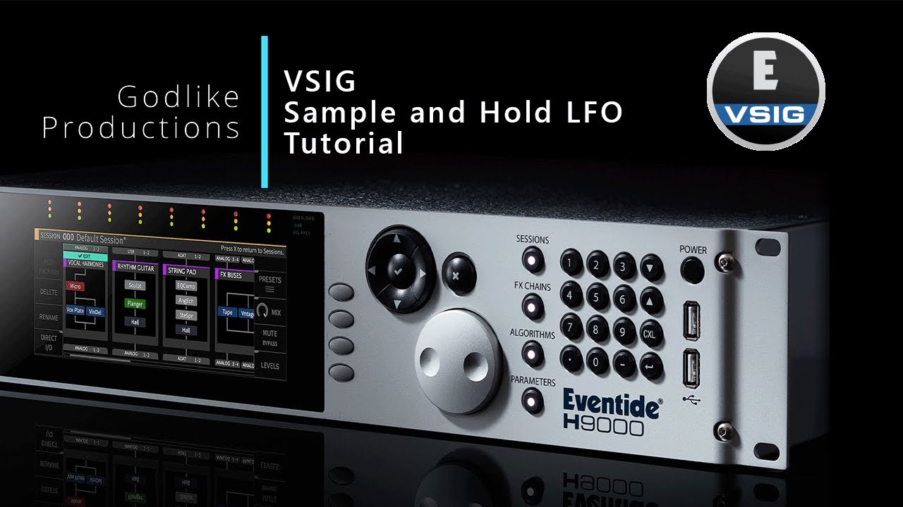 VSIG Tutorial - Sample and Hold LFO - YouTube