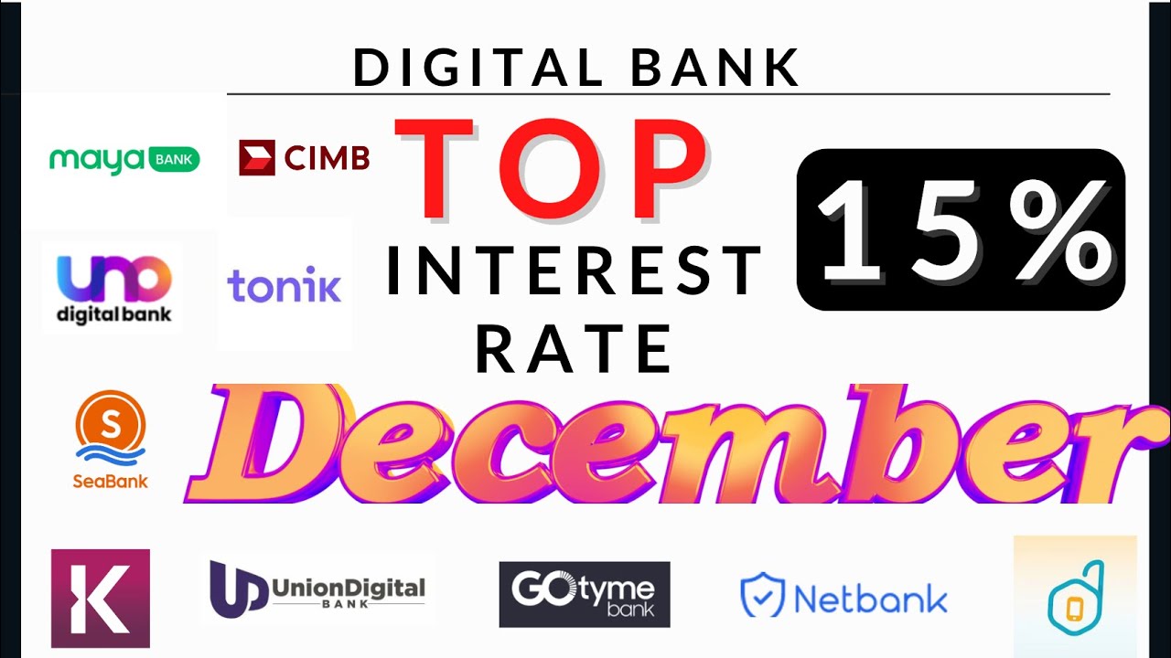 Digital Bank December TOP INTEREST RATE EXPLAINED I 15% - YouTube
