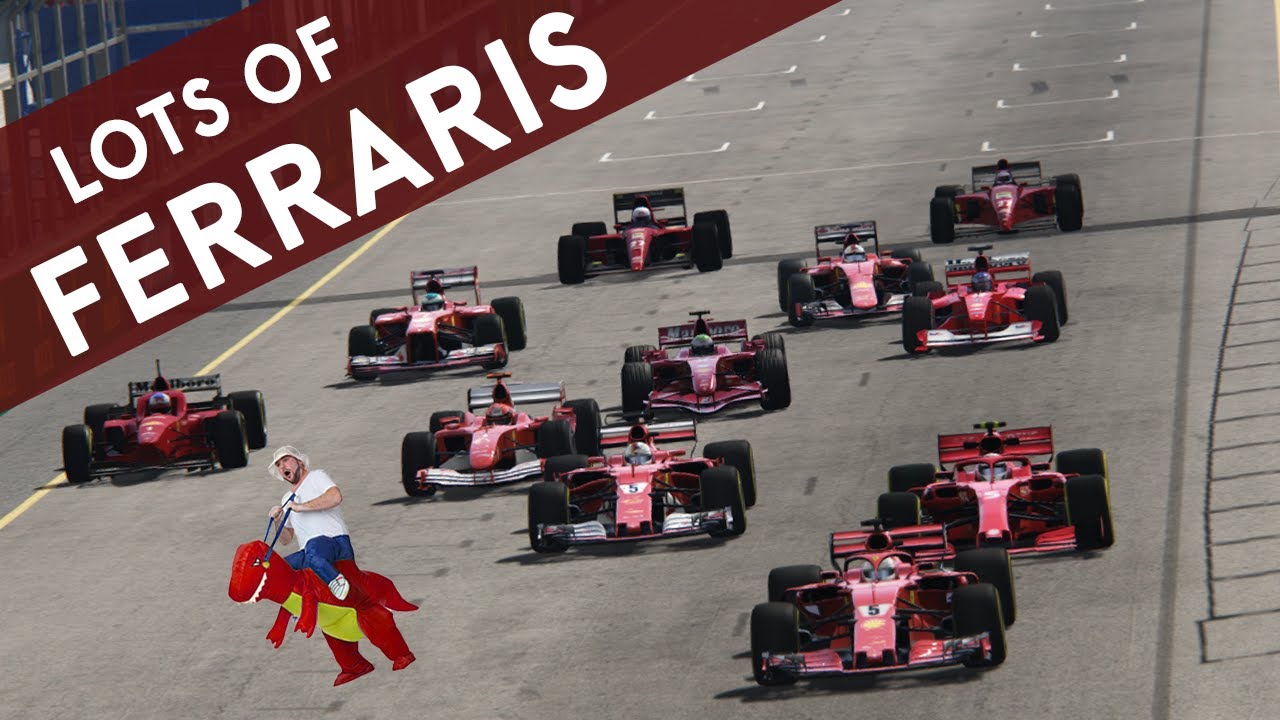 Ferrari F1s 1991-2019 Single Lap Race at Albert Park (Assetto Corsa ...