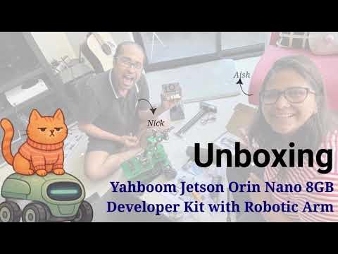 Unboxing Yahboom Jetson Orin Nano 8GB Developer Kit with Robotic Arm ...