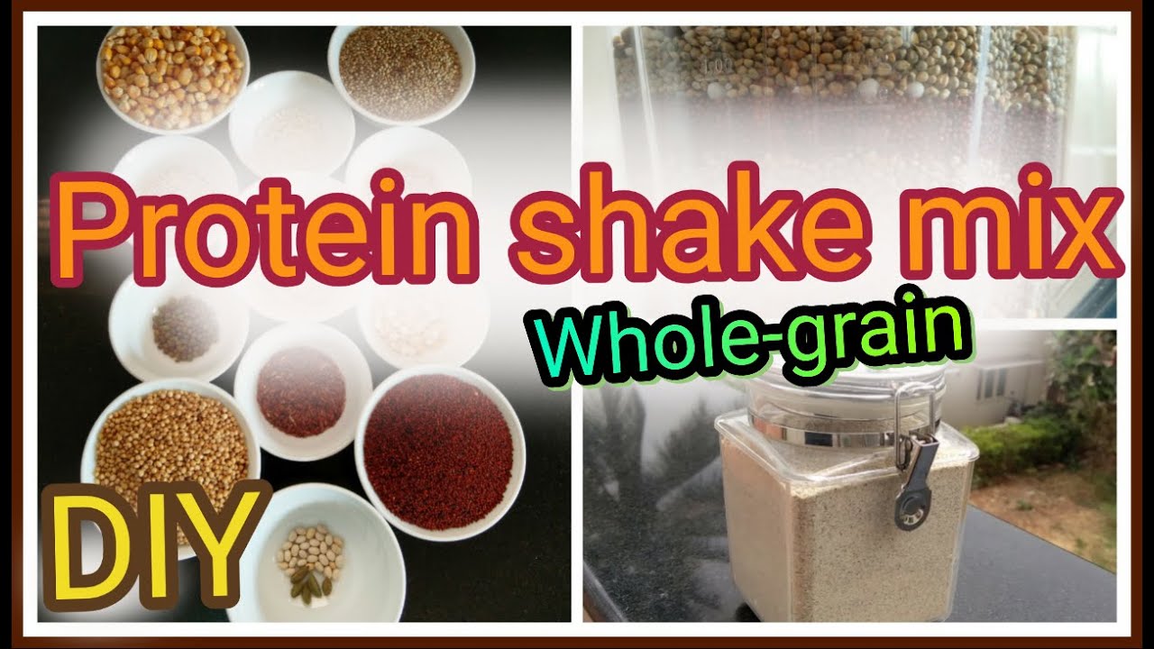 Homemade protein powder | Natural HEALTH MIX - YouTube