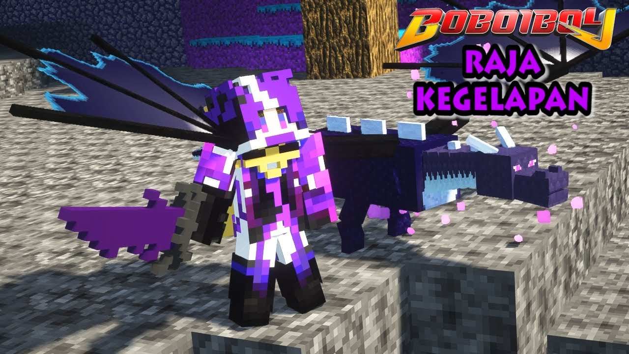 Naga BoBoiBoy Raja Kegelapan - Minecraft BoBoiBoy & Upin Ipin Mod - YouTube