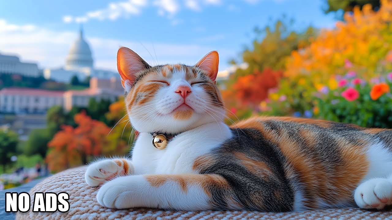 12 Hours Of Music For Cat to Fall Into Deep Sleep🐈Stress Relief♬ Heal ...