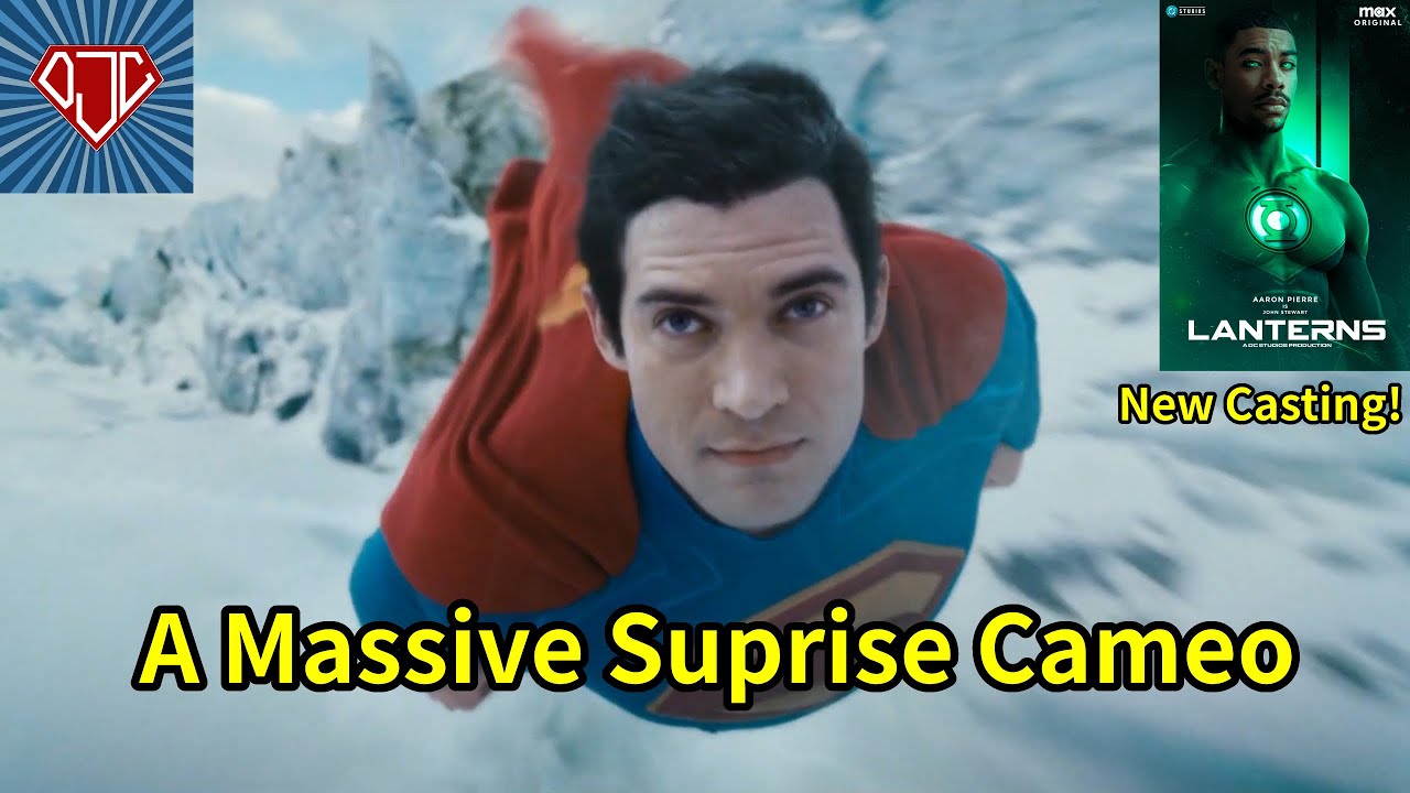 A Massive Surprise Superman Cameo and Lanterns New Casting and Set ...