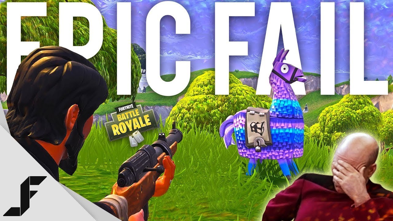 #Fortnite epic fail gameplay - YouTube