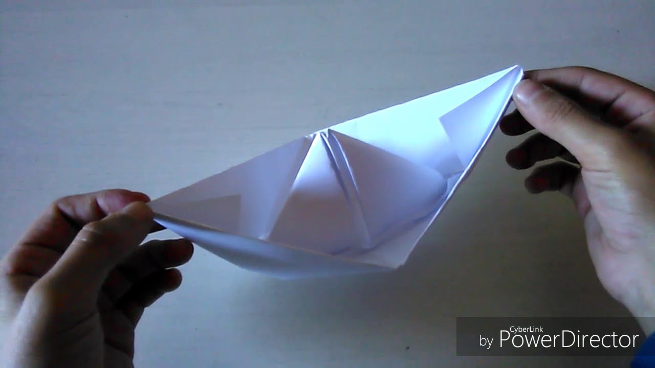 Origami. Come fare una barchetta di carta - YouTube