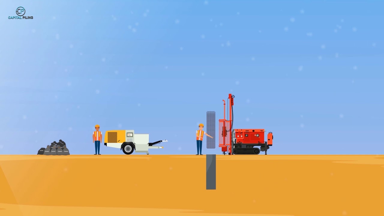 SFA Grout Injection Piles - Capital Piling - YouTube