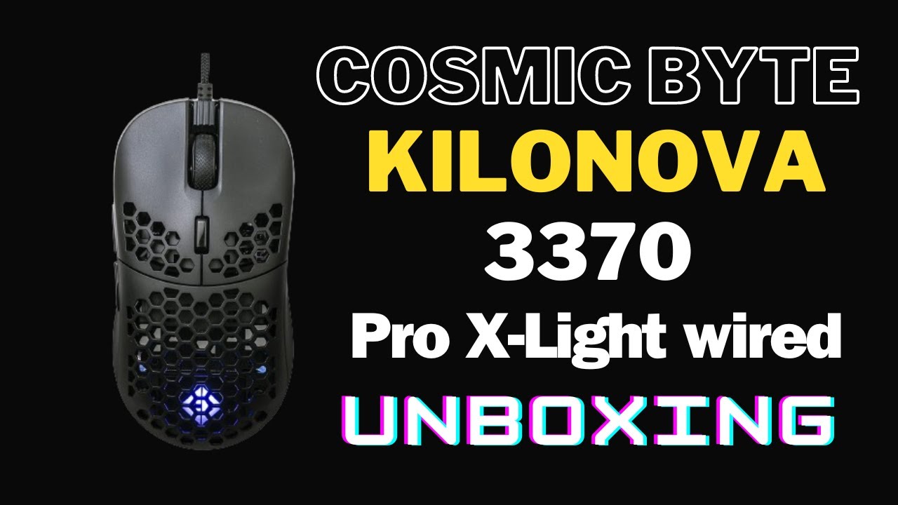 Cosmic Byte Kilonova | 3370ic Pro X- Light wired | best budget gaming ...