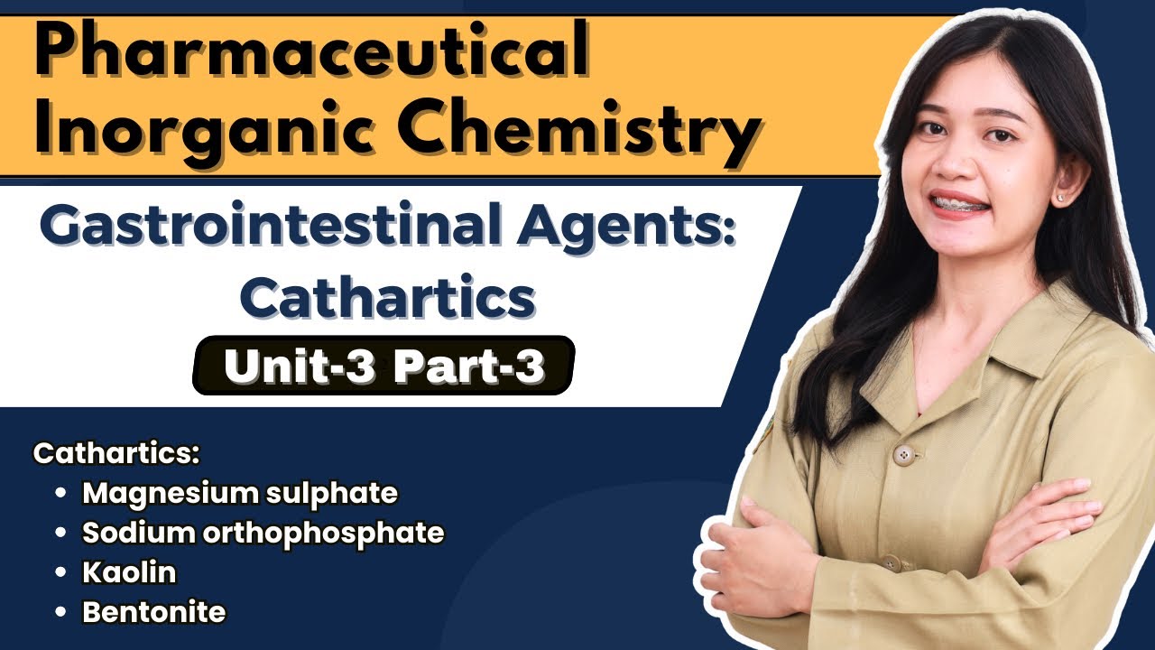 Pharmaceutical Inorganic Chemistry | Unit-3 Part-1 | Gastrointestinal ...