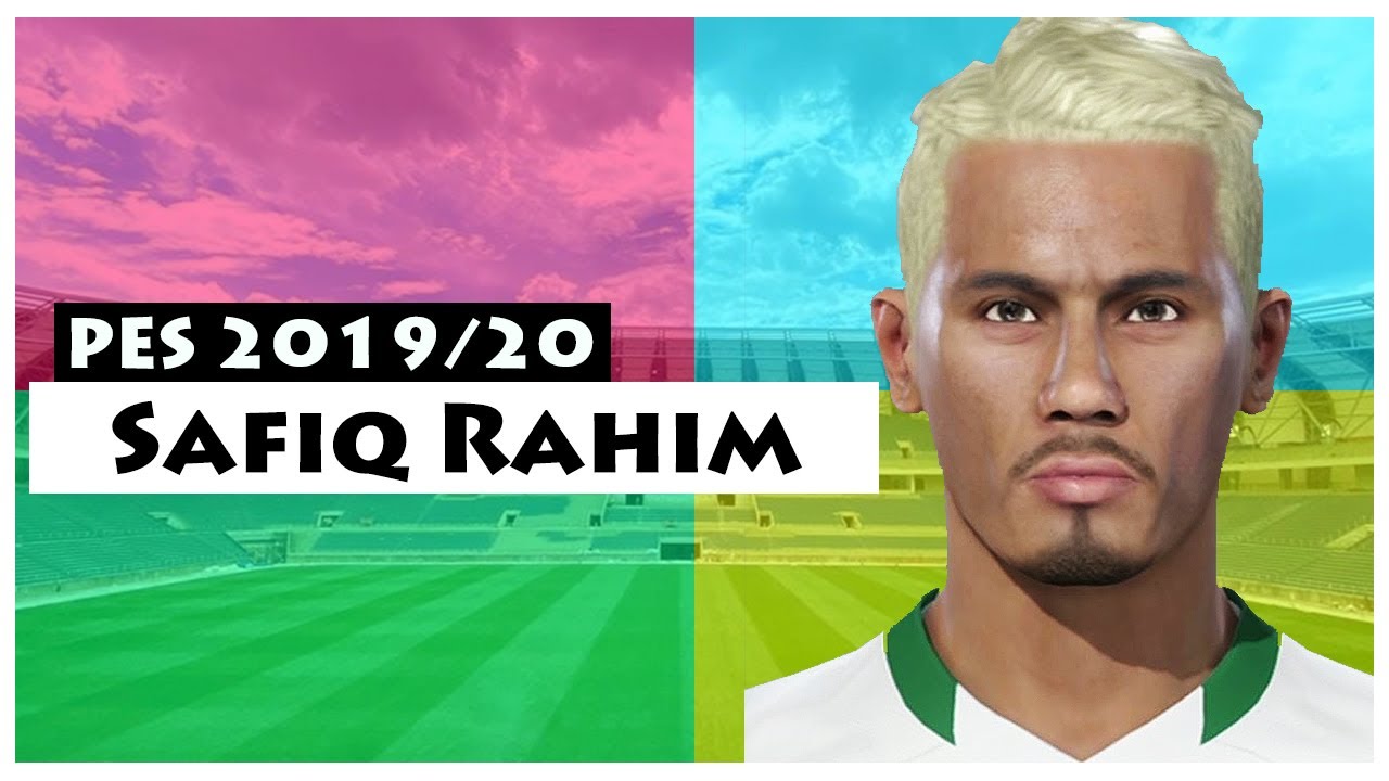 PES 2019/2020 | Safiq Rahim | Face Build - YouTube