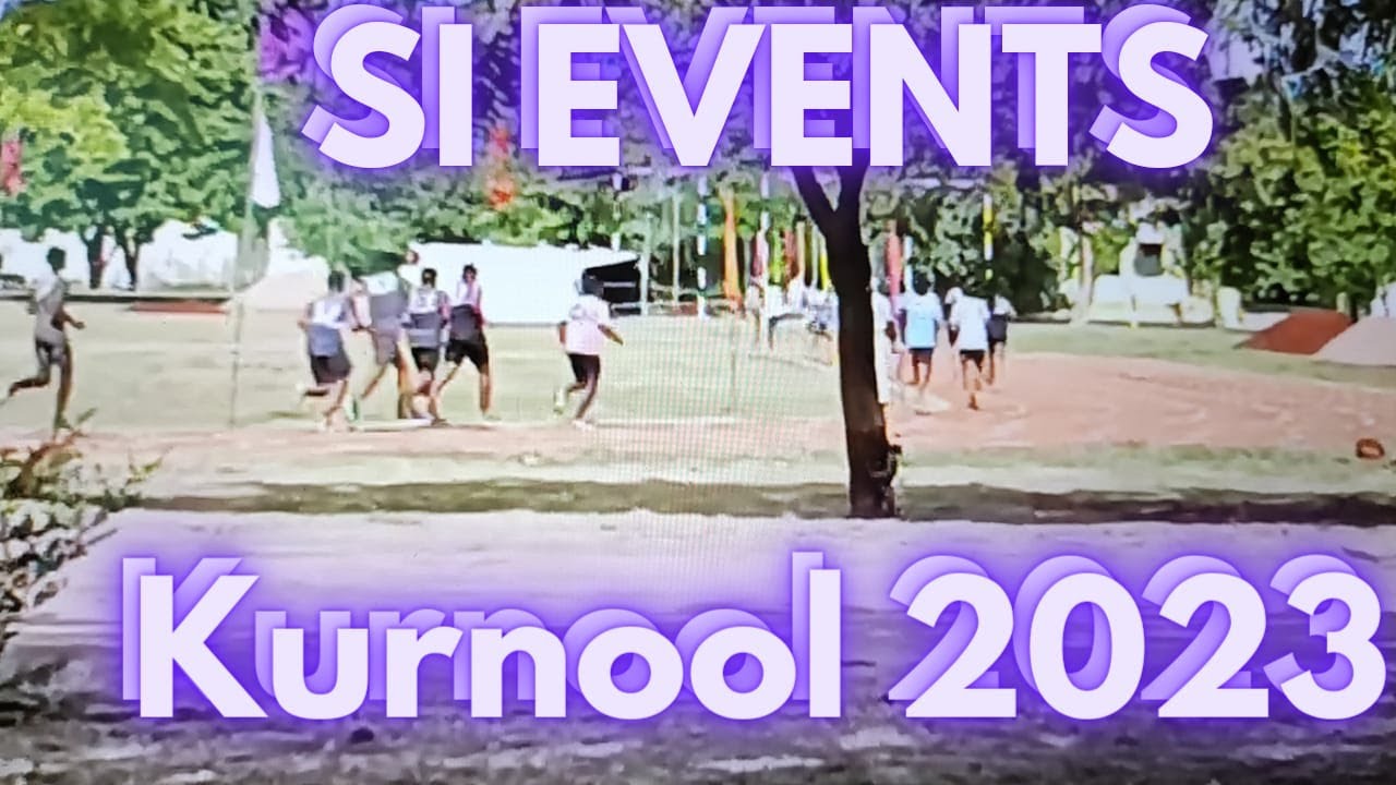 AP SI events 1600m run | police parade ground kurnool | ap police ...