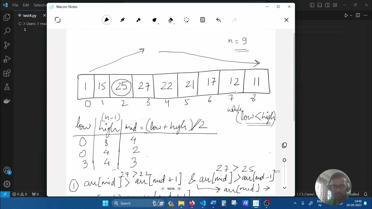 Ep. 4 | Bitonic Point | GfG | Python | Solution | Arrays | Searching - YouTube