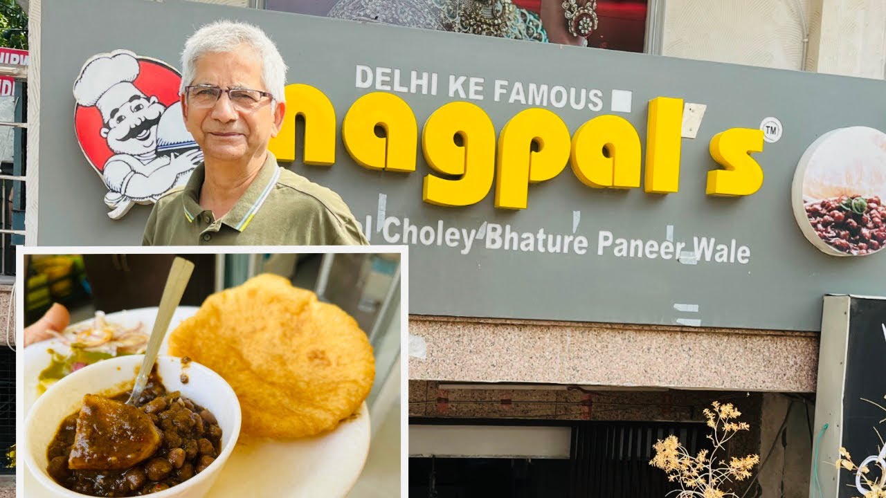 Delhi Ke Famous | Nagpal's Chole Bhature Paneer Wale | Indirapuram ...