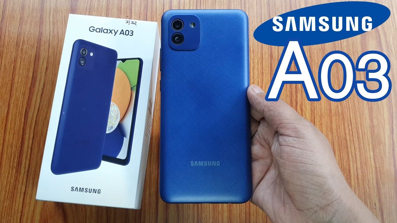 Samsung Galaxy A03 Unboxing || 48MP, Unisoc, PLS Display - YouTube